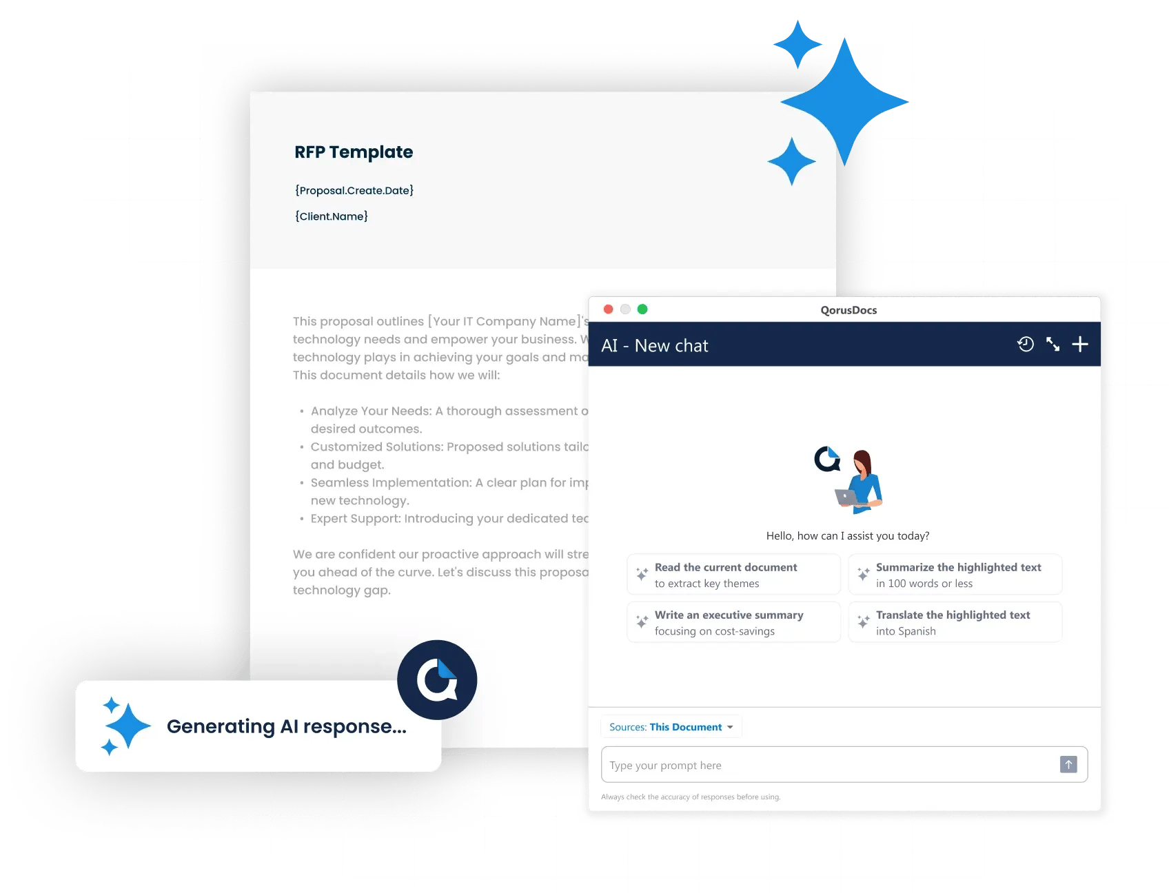 AI RFP Response Software | QorusDocs