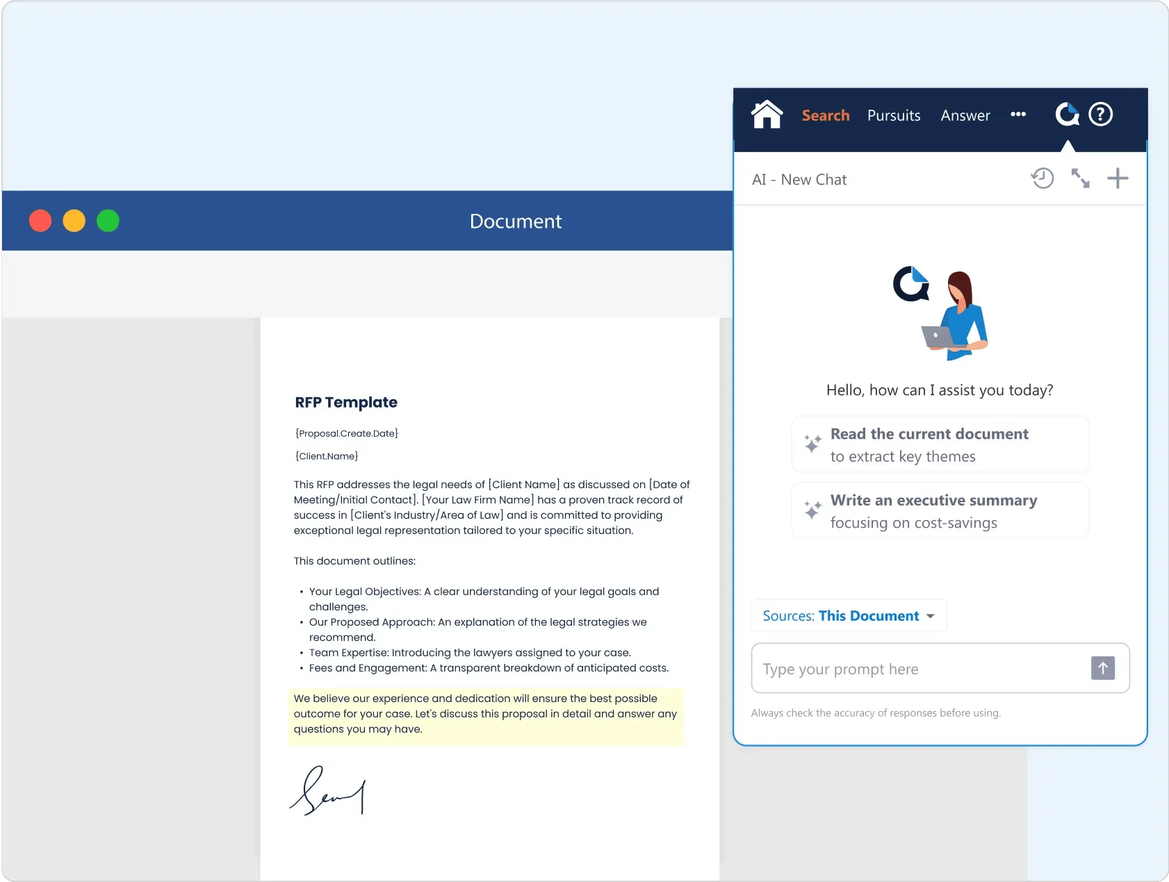 AI RFP Response Software | QorusDocs