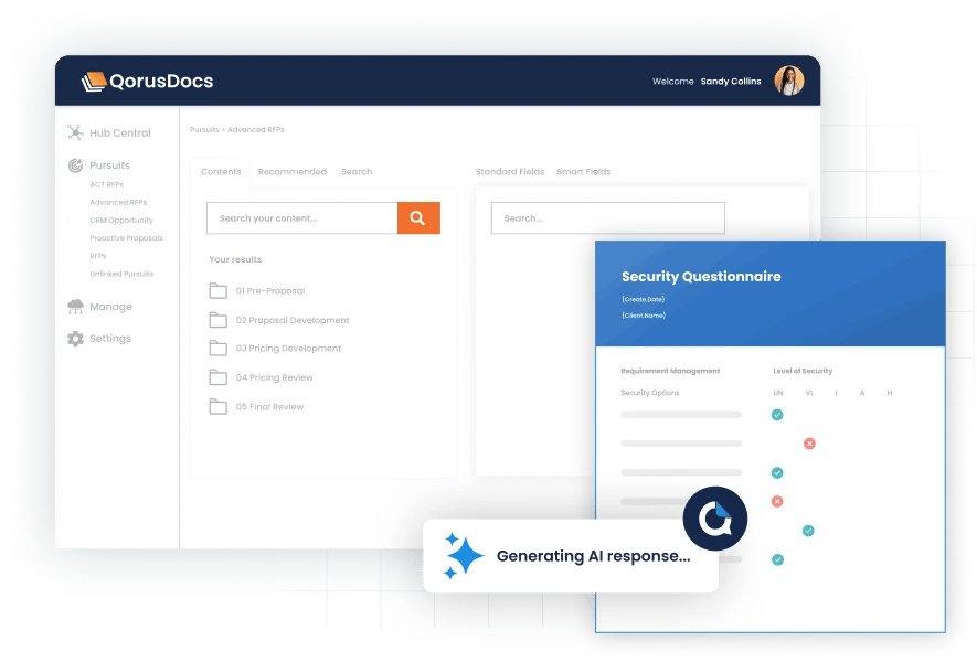Security Questionnaires | QorusDocs