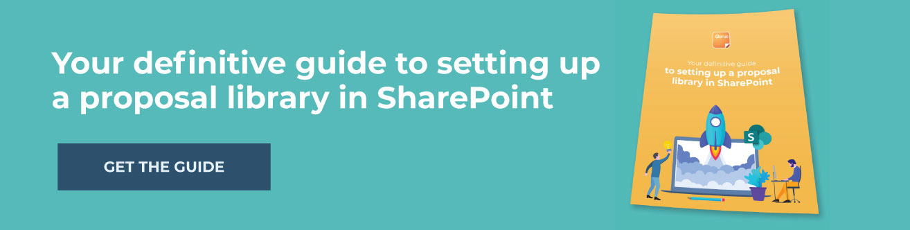 How to set up a proposal library in SharePoint: A definitive guide