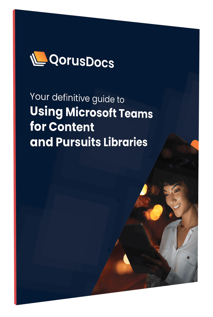 How to set up Content and Pursuits Libraries in Microsoft Teams