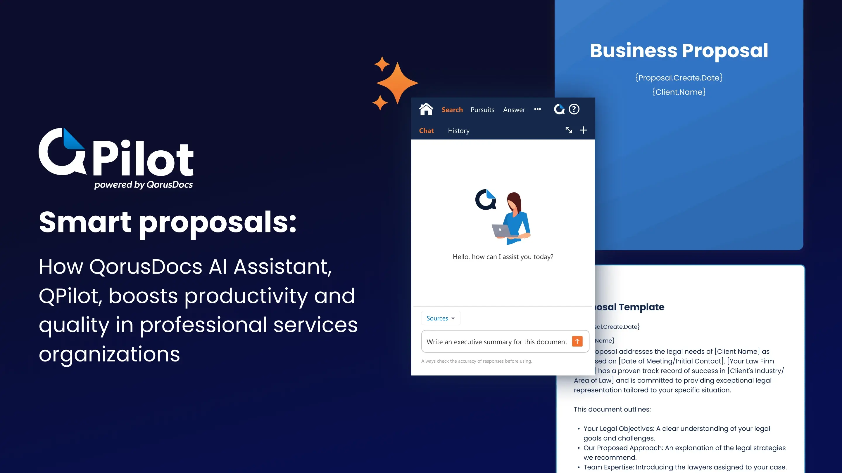 Smart proposals: How QorusDocs AI Assistant, QPilot, boosts productivity and quality in ...