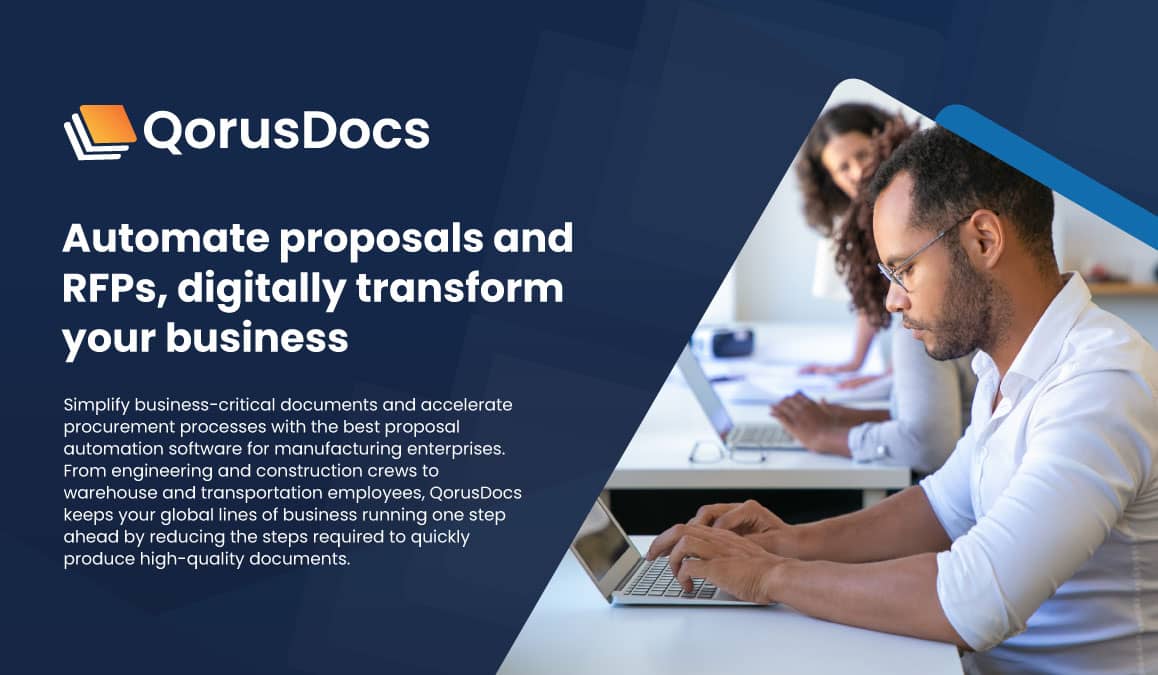 AI-Powered Proposals for Manufacturing | QorusDocs