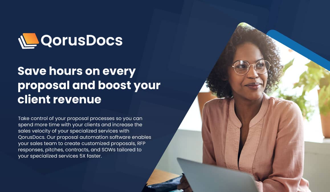 AI Pitches and Proposals for Professional Services | QorusDocs