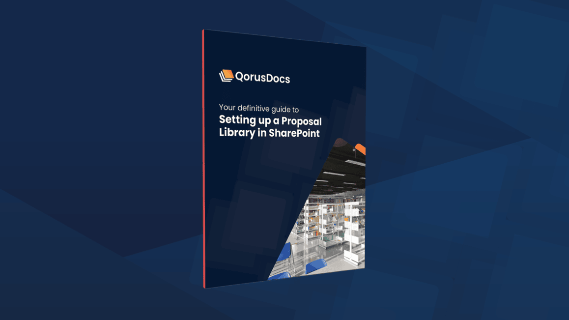 How to set up a proposal library in SharePoint